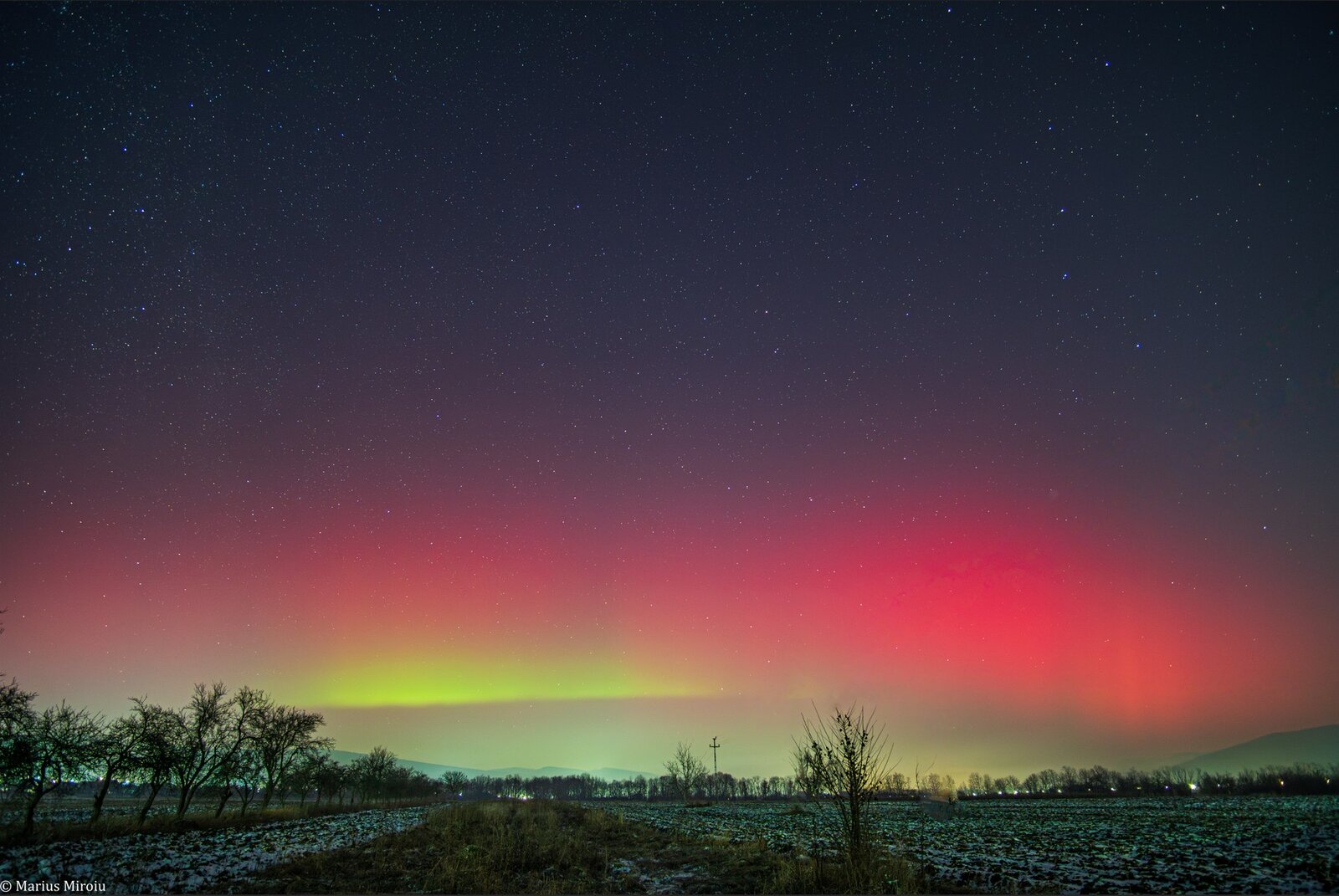 Aurora observation by Marius Miroiu - Monday, 19 January 2026 ...