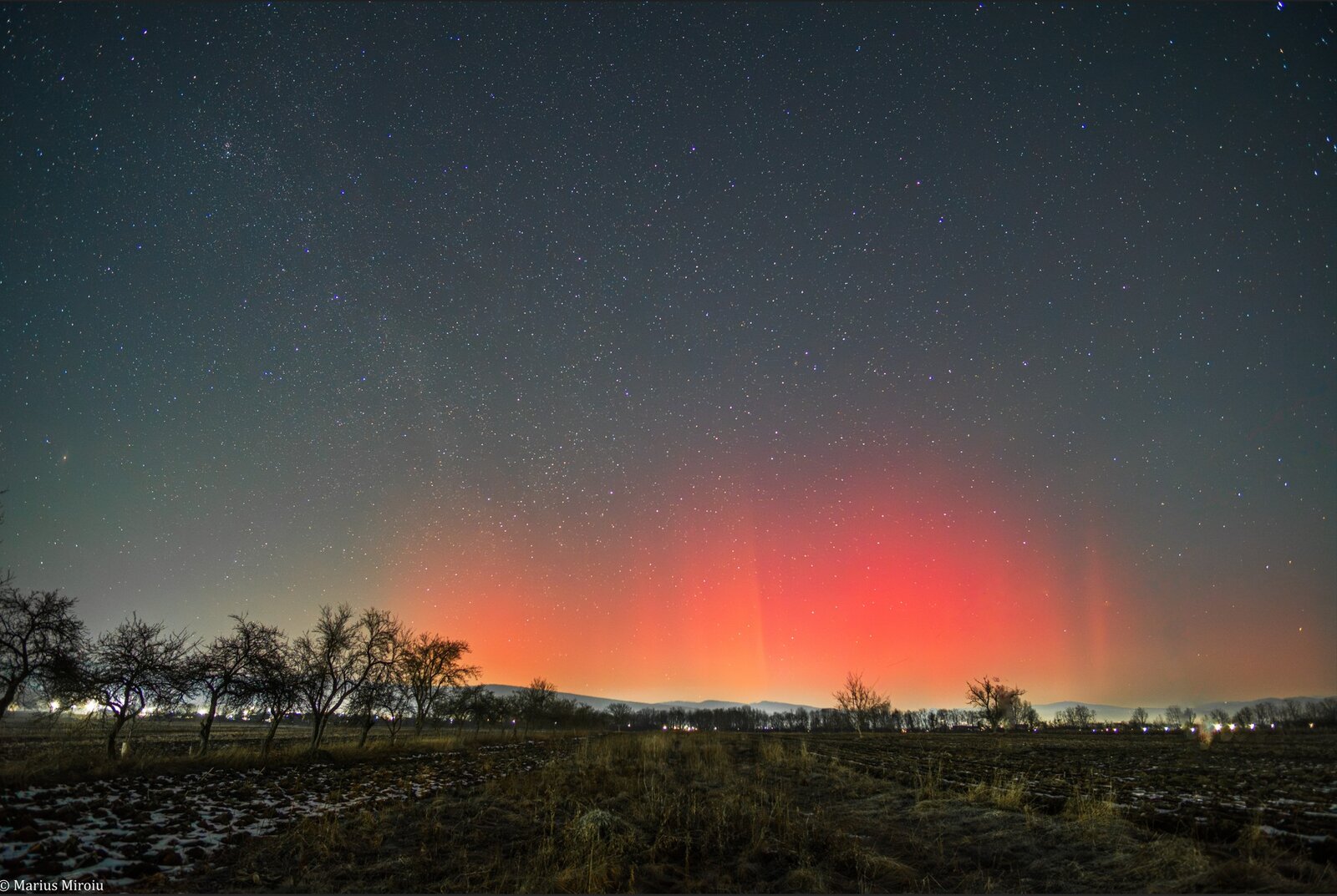 Aurora observation by Marius Miroiu - Monday, 19 January 2026 ...